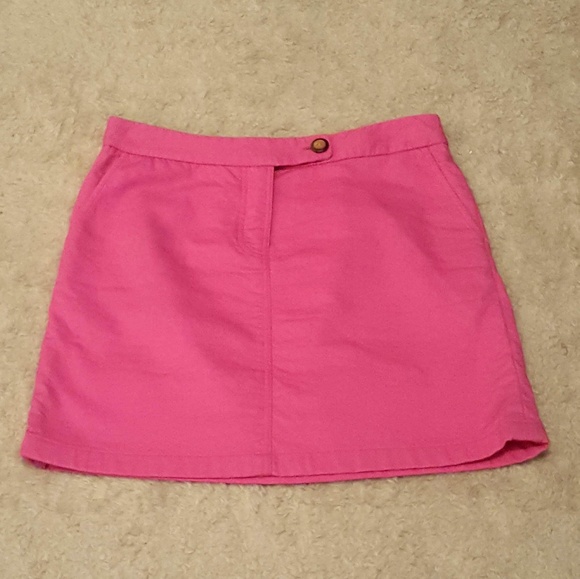 Vanessa Virginia | Skirts | Vanessa Virginia Preppy Pink Textured Skirt ...